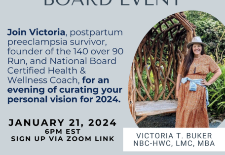 Preeclampsia - Vision Board With Victoria Buker *Public Event*